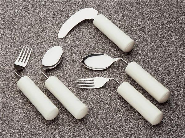 Homecraft Queens Angled Cutlery - Caremax Mobility